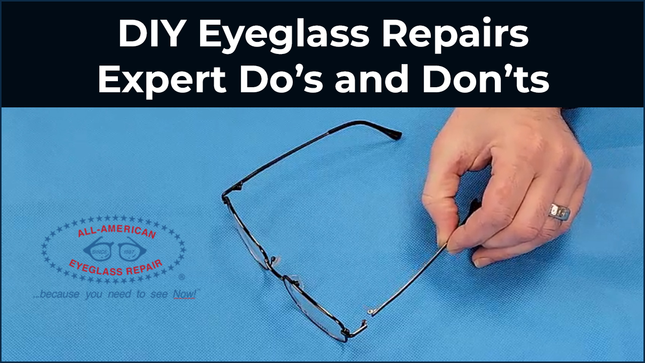 How Much Does It Cost to Fix Eyeglasses? - All American Eyeglass Repair